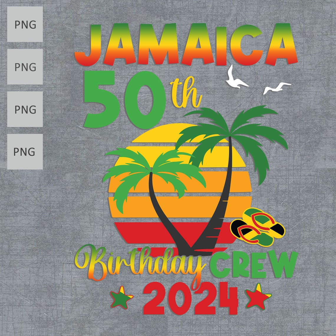 Jamaica Birthday Crew Jamaica 50th Birthday 2024 Png, Birthday Crew ...