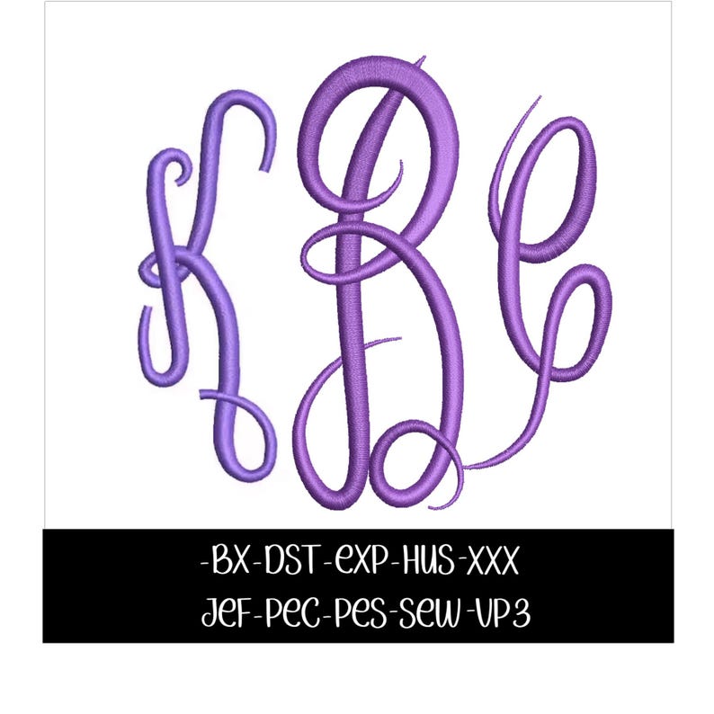 Master Circle Embroidery Monogram Font Bundle (digital Download) - Etsy