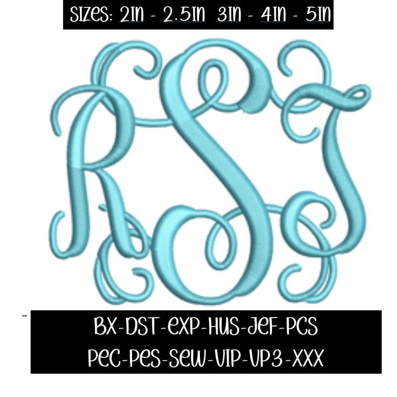 Monogram Embroidery - Etsy