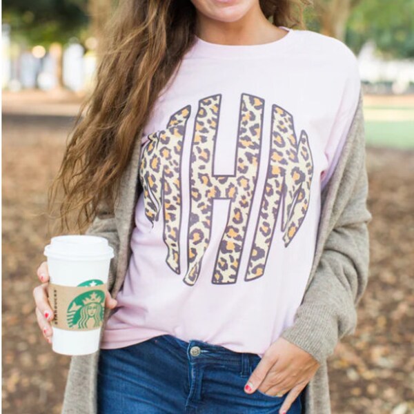 Monogram Tank - Etsy