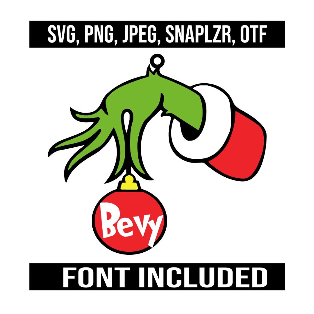 Grinch Christmas Ornament Laser Cut File (digital Download) - Etsy