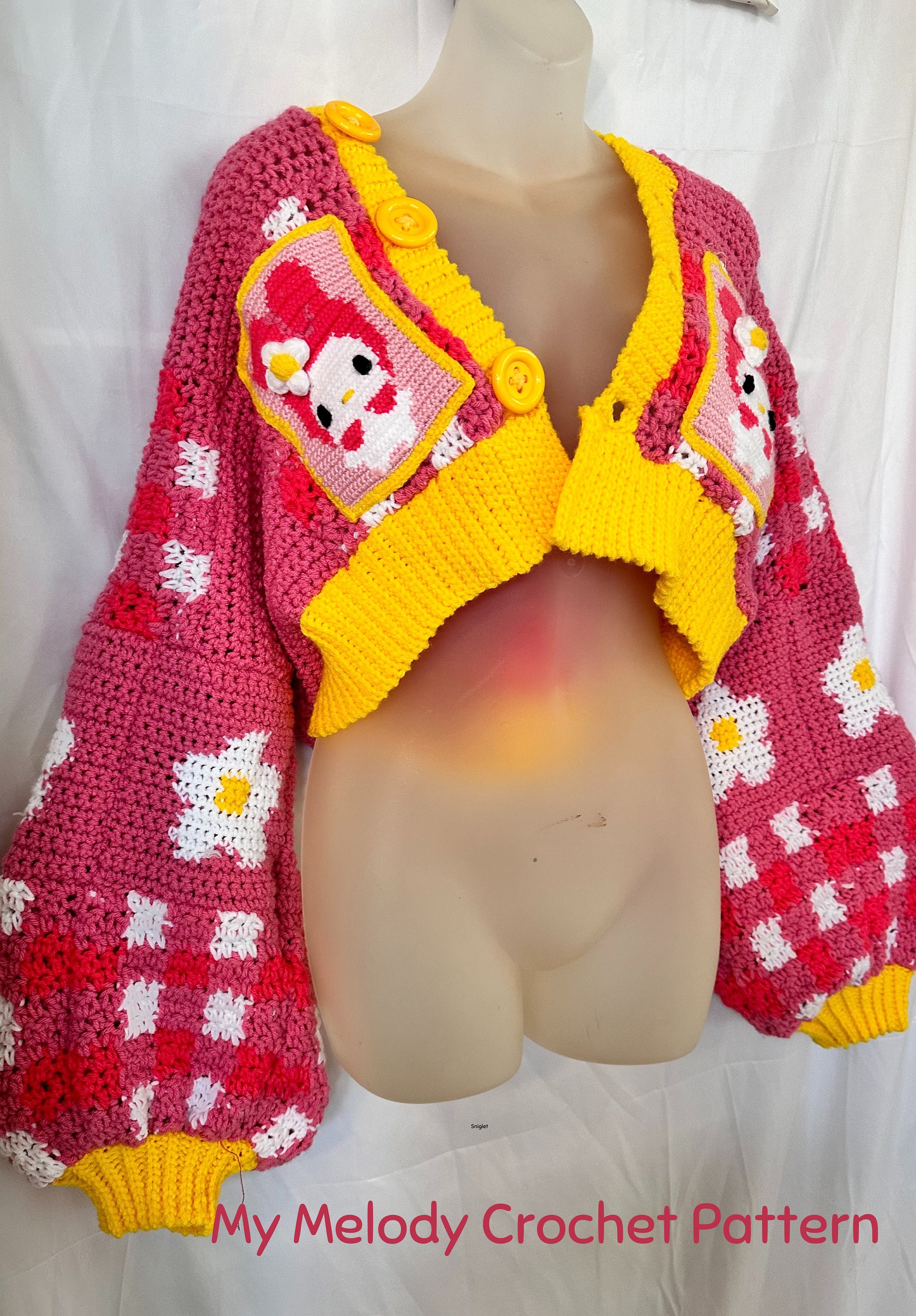 My Melody Crochet Pattern - Etsy