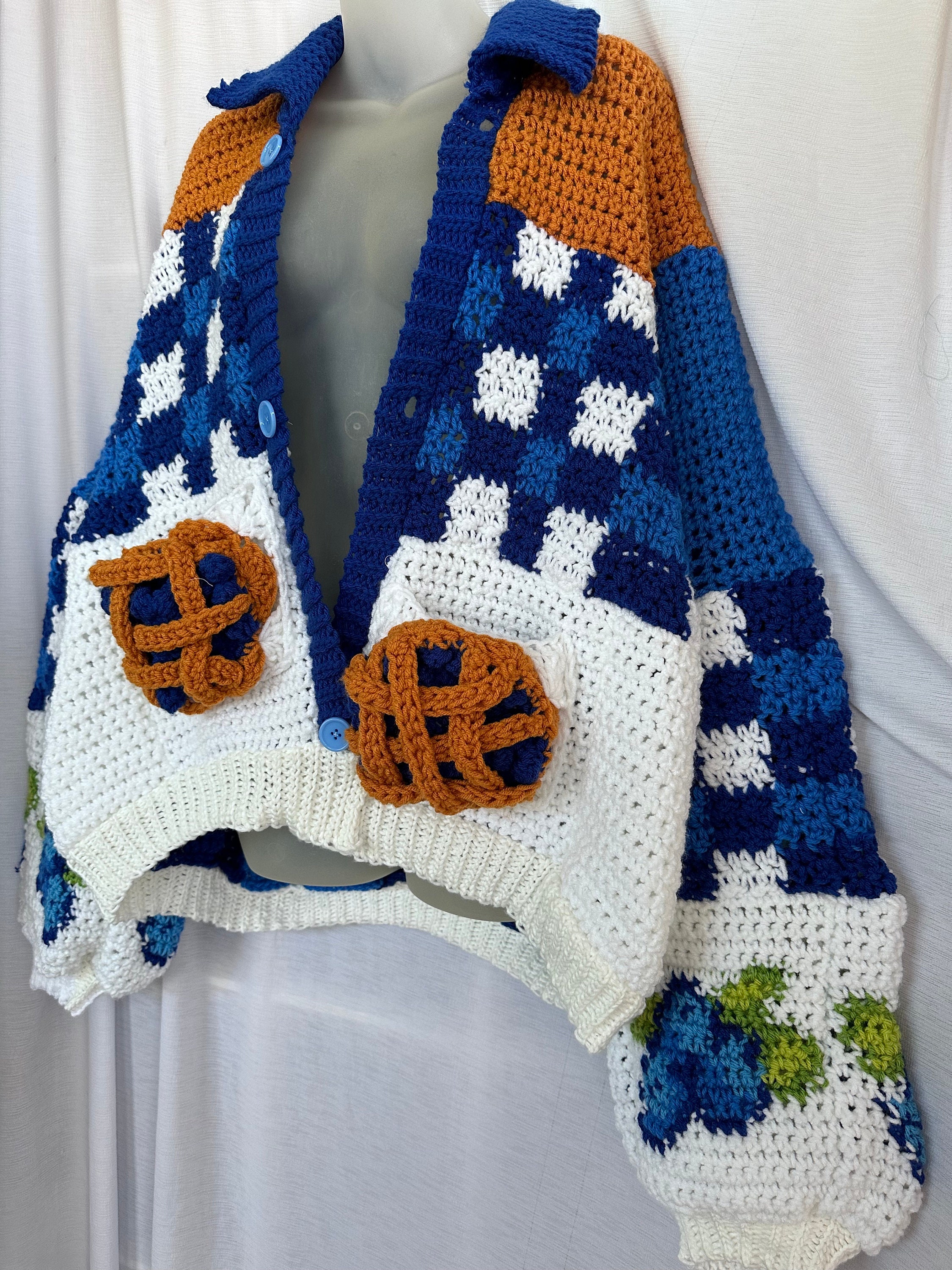 Blueberry Pie Cardigan Pattern - Etsy