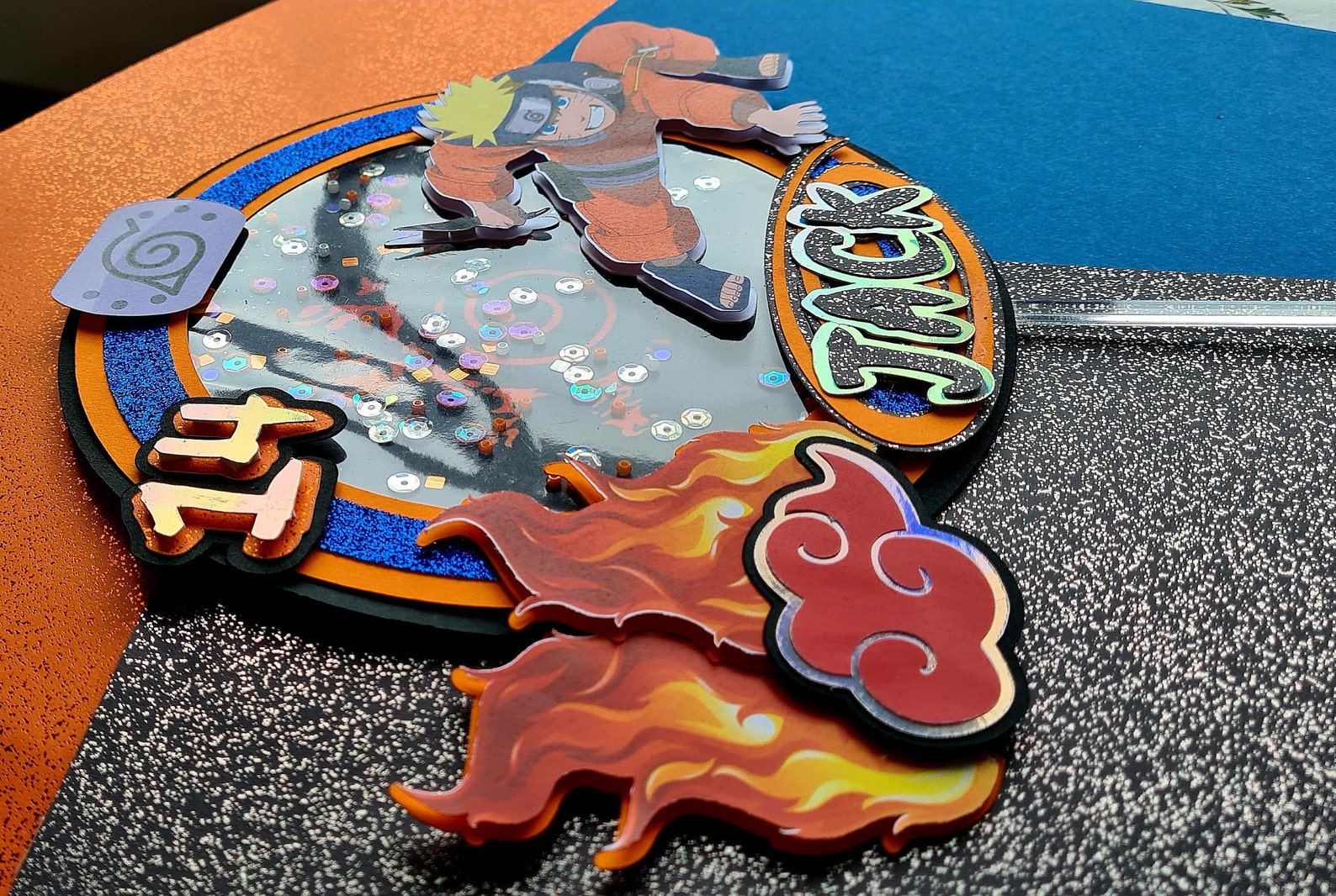 Naruto Cake Topper 3D Naruto Shaker Cake Topper Naruto Party - Etsy Canada