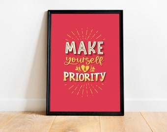 Hand Lettered Poster | Etsy