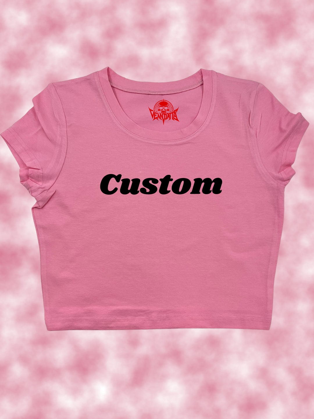 Custom Crop Top Funny Crop Y2K Crop Top Baby Tee Cute Crop Top Custom - Etsy