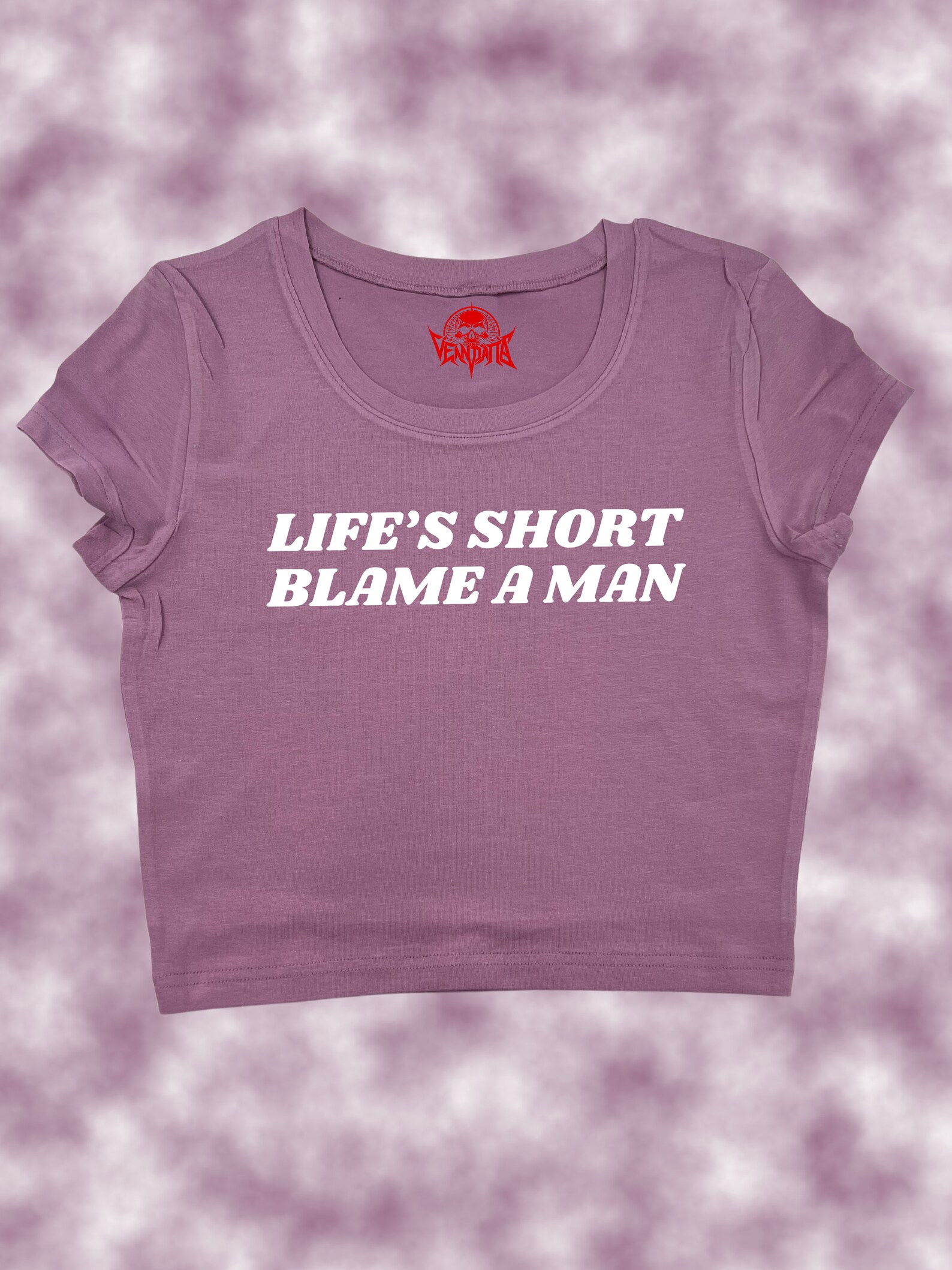 Life's Short Blame A Man Crop Top | Funny Crop | Y2K Crop Top | Baby ...