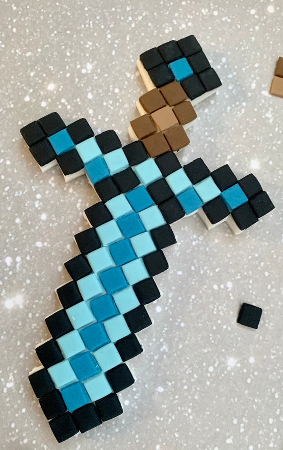 Minecraft Diamond Cake