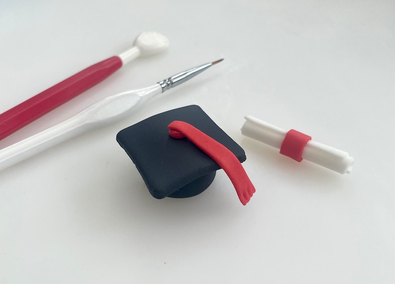 Graduation Cap and Scroll University Uni School - Etsy