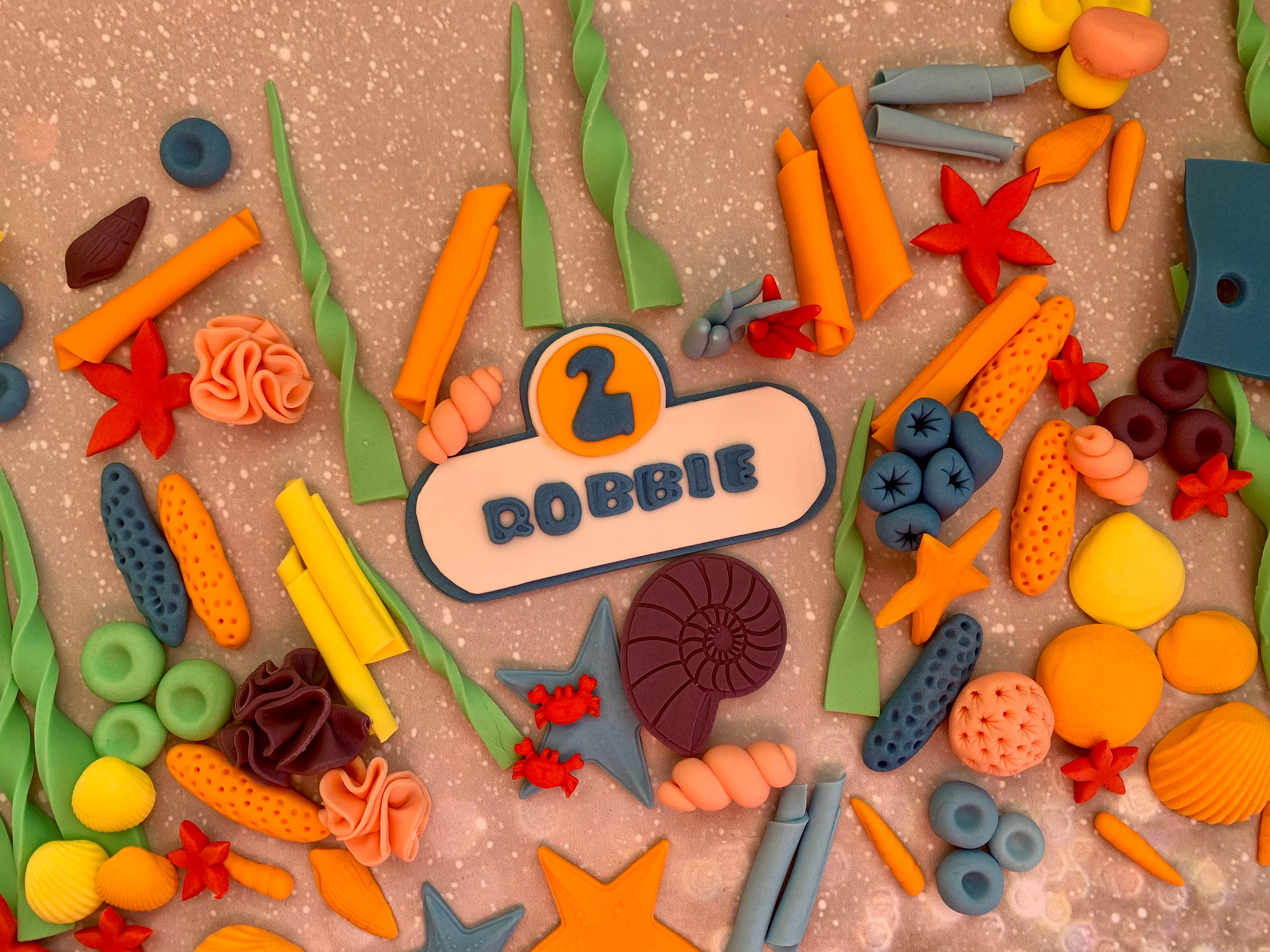 Under the Sea Cake Topper Edible Fondant Birthday Octonauts - Etsy