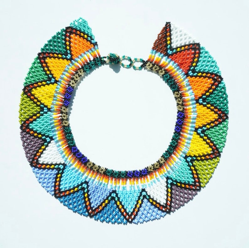 Artisan Indigenous Necklace - Etsy