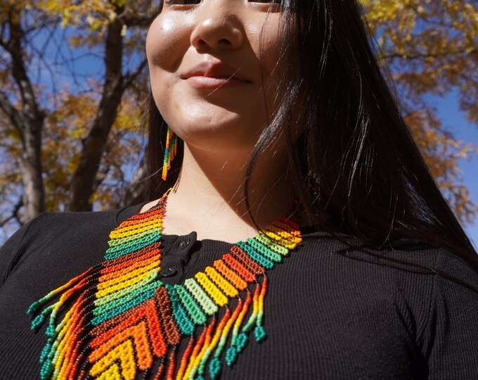 Artisan Indigenous Necklace - Etsy