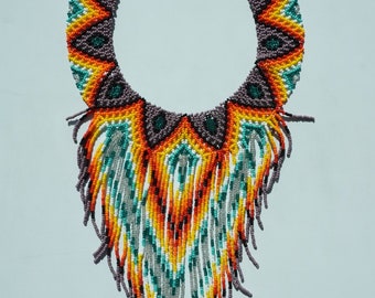 Artisan Indigenous Necklace - Etsy