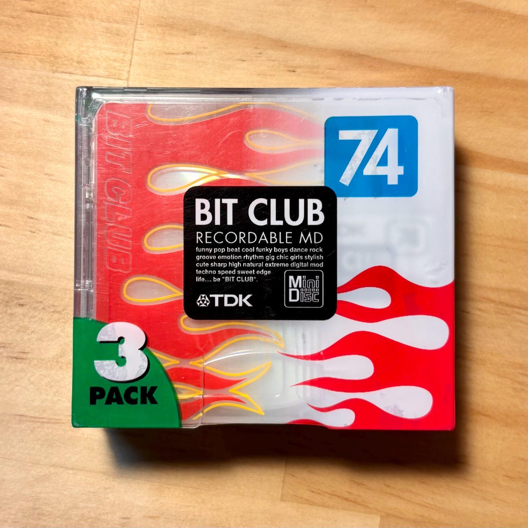 TDK Mini Disc BIT CLUB 3-pack (fire) 74-min Recordable From Japan ...