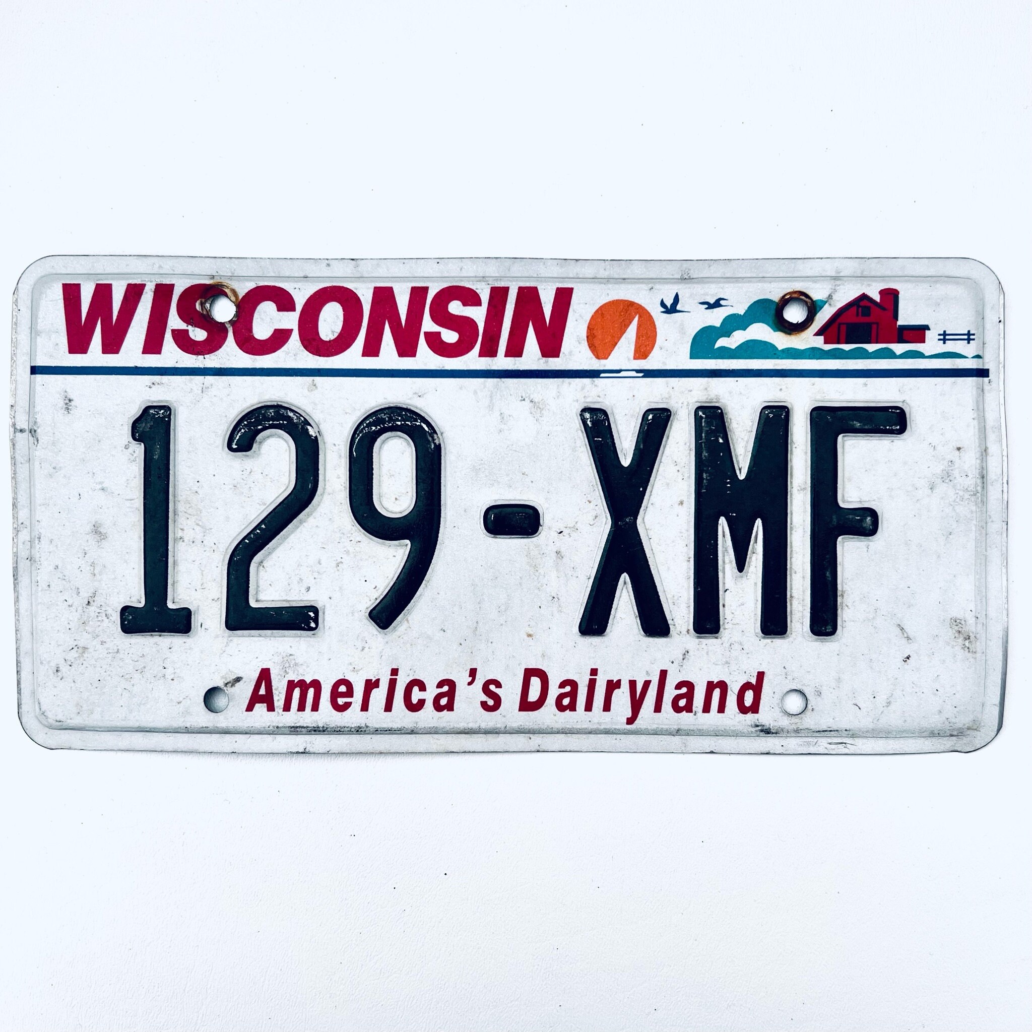 United States Wisconsin Dairyland Passenger License Plate 266-YAK Car ...