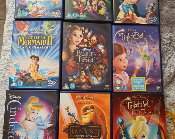 Walt Disney DVD Collection - Etsy
