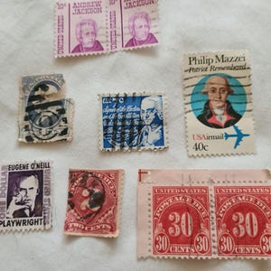 Vintage Rare Stamps Bundle - Etsy
