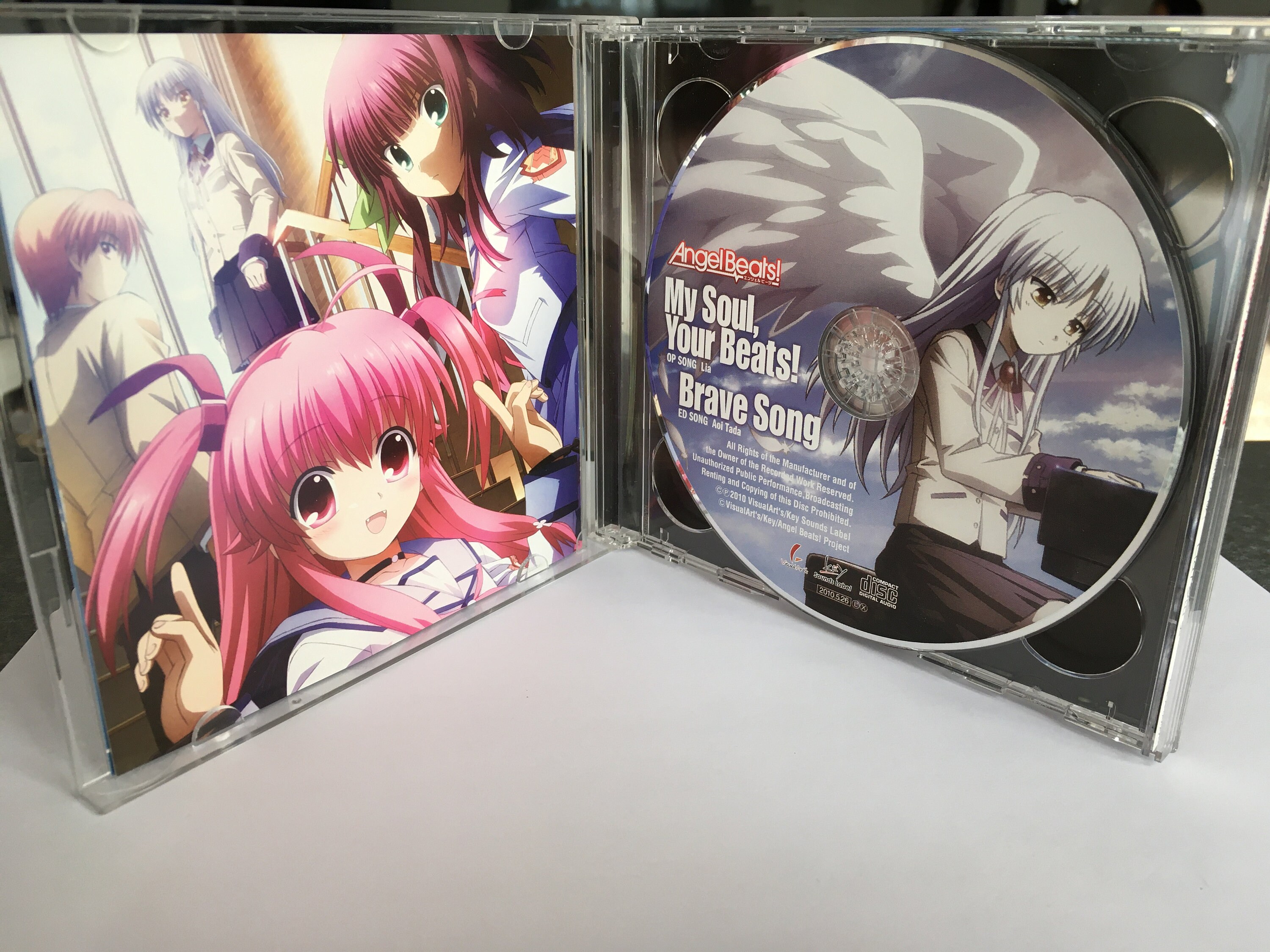 My Soul, Your Beats / Brave Song lia, Aio Tada Limited Edition CDDVD Angel Beats 2010 KSLA-0053 ...