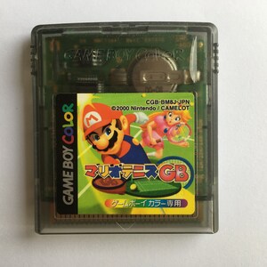 Mario Tennis - Game Boy Color (japanese Version) GBC Nintendo (2000 ...