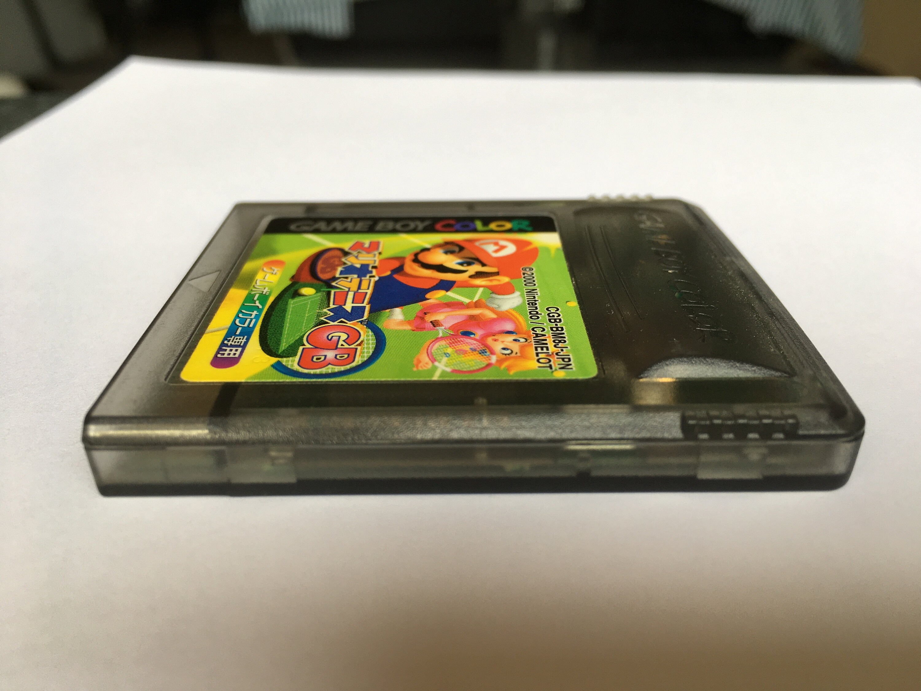 Mario Tennis Game Boy Color japanese Version GBC Nintendo 2000 CGB-BM8J ...
