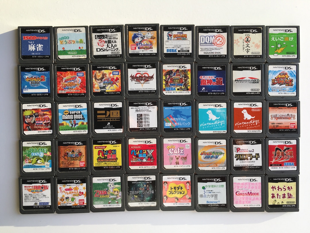 Nintendo DS Games From Japan. Pick From List. Operation Confirmed. Plastic Case Included. Japan ...
