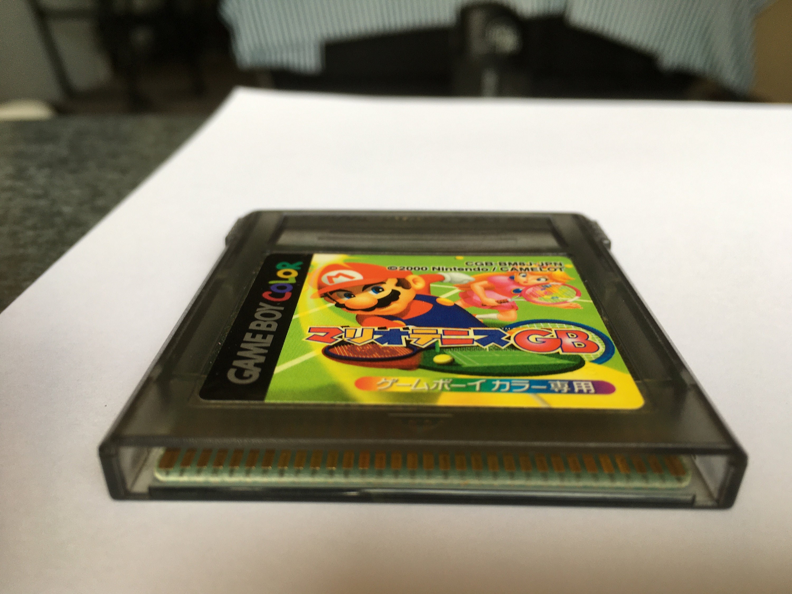 Mario Tennis Game Boy Color japanese Version GBC Nintendo 2000 CGB-BM8J ...