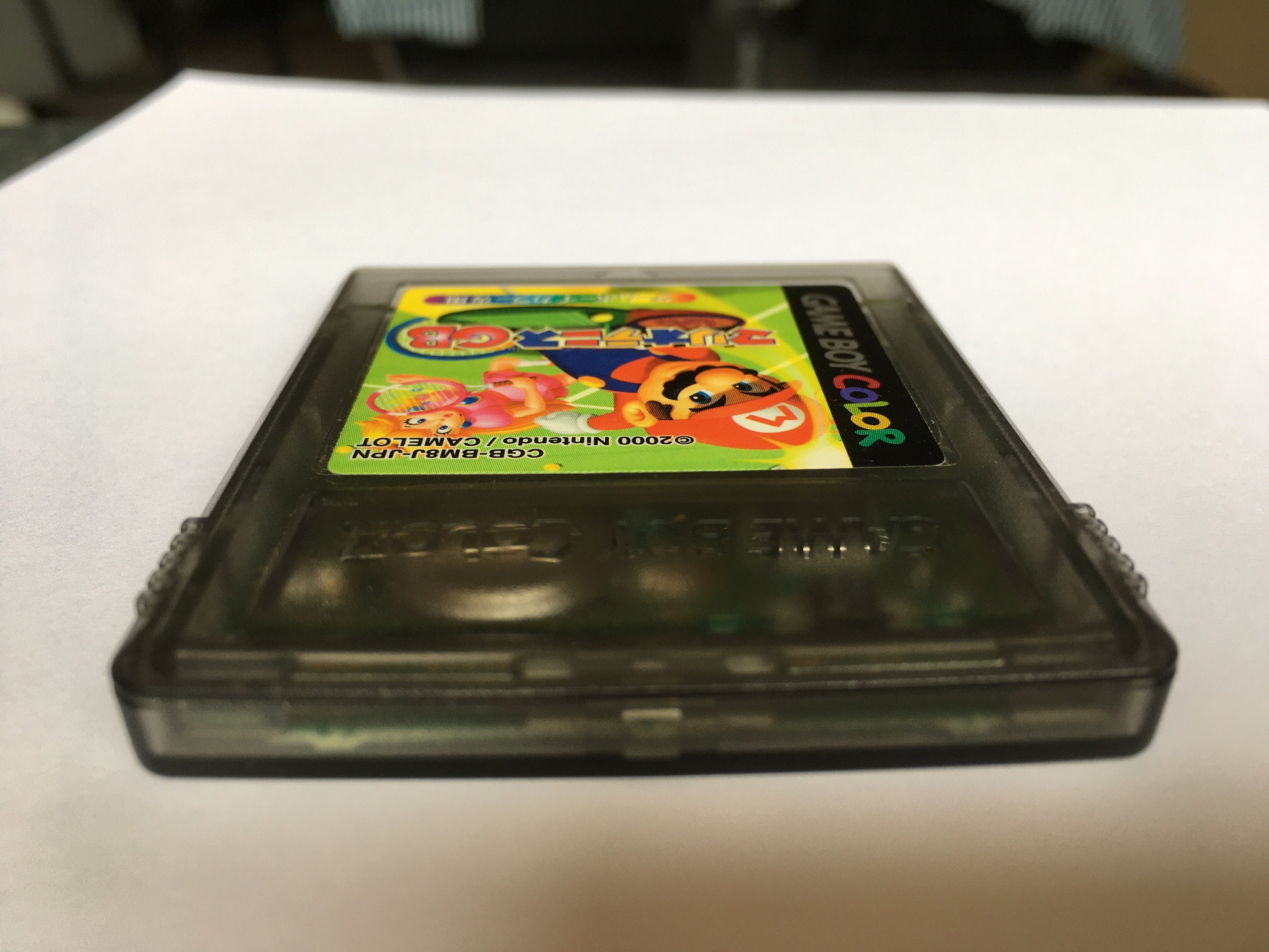 Mario Tennis Game Boy Color japanese Version GBC Nintendo 2000 CGB-BM8J ...