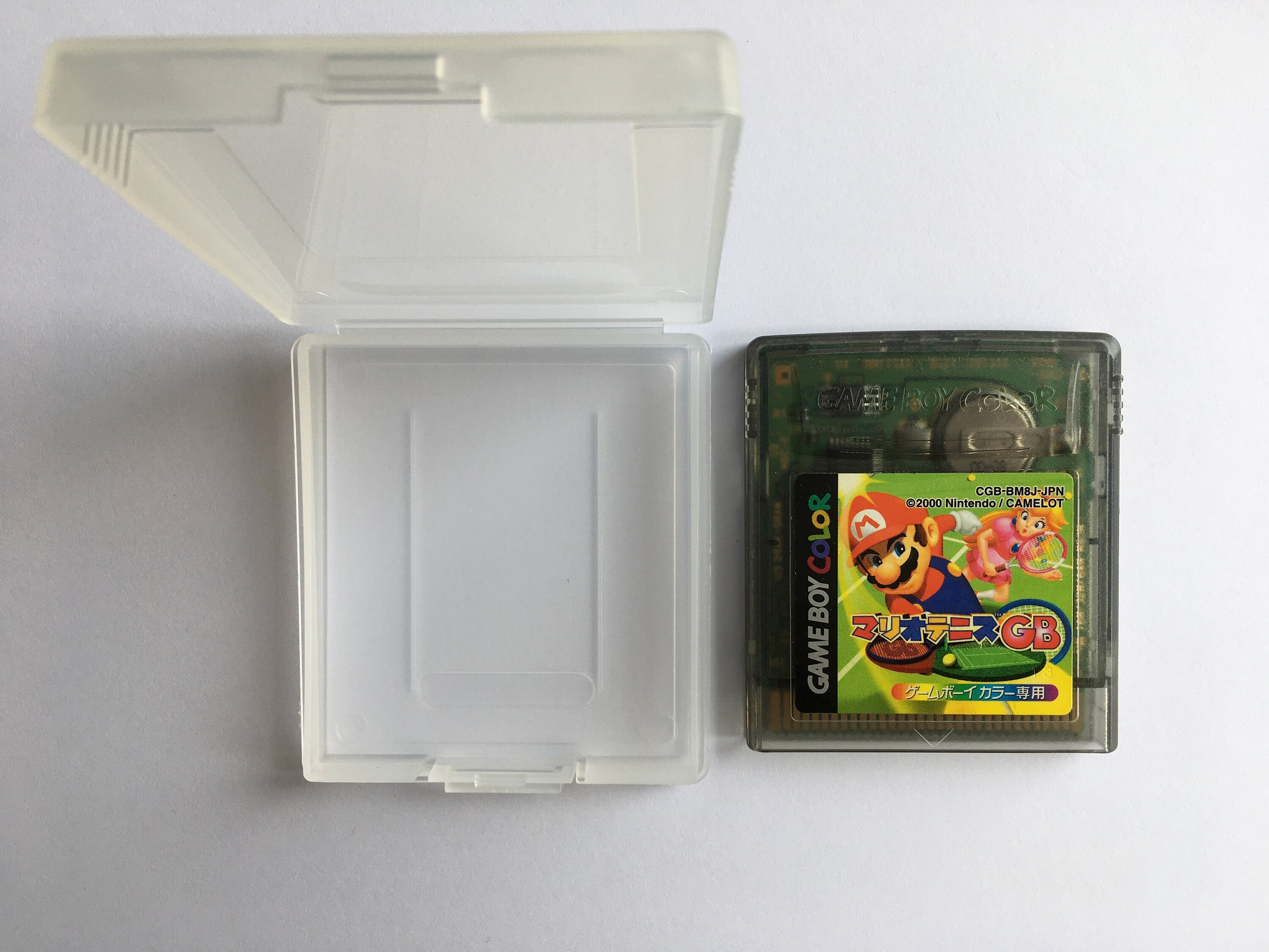 Mario Tennis Game Boy Color japanese Version GBC Nintendo 2000 CGB-BM8J ...