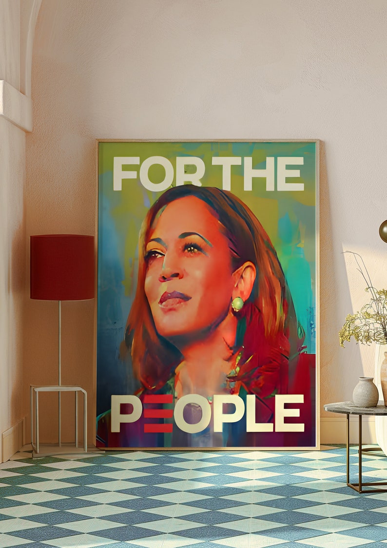 Kamala Harris Poster Svg, President Kamala Harris Art, President Harris ...
