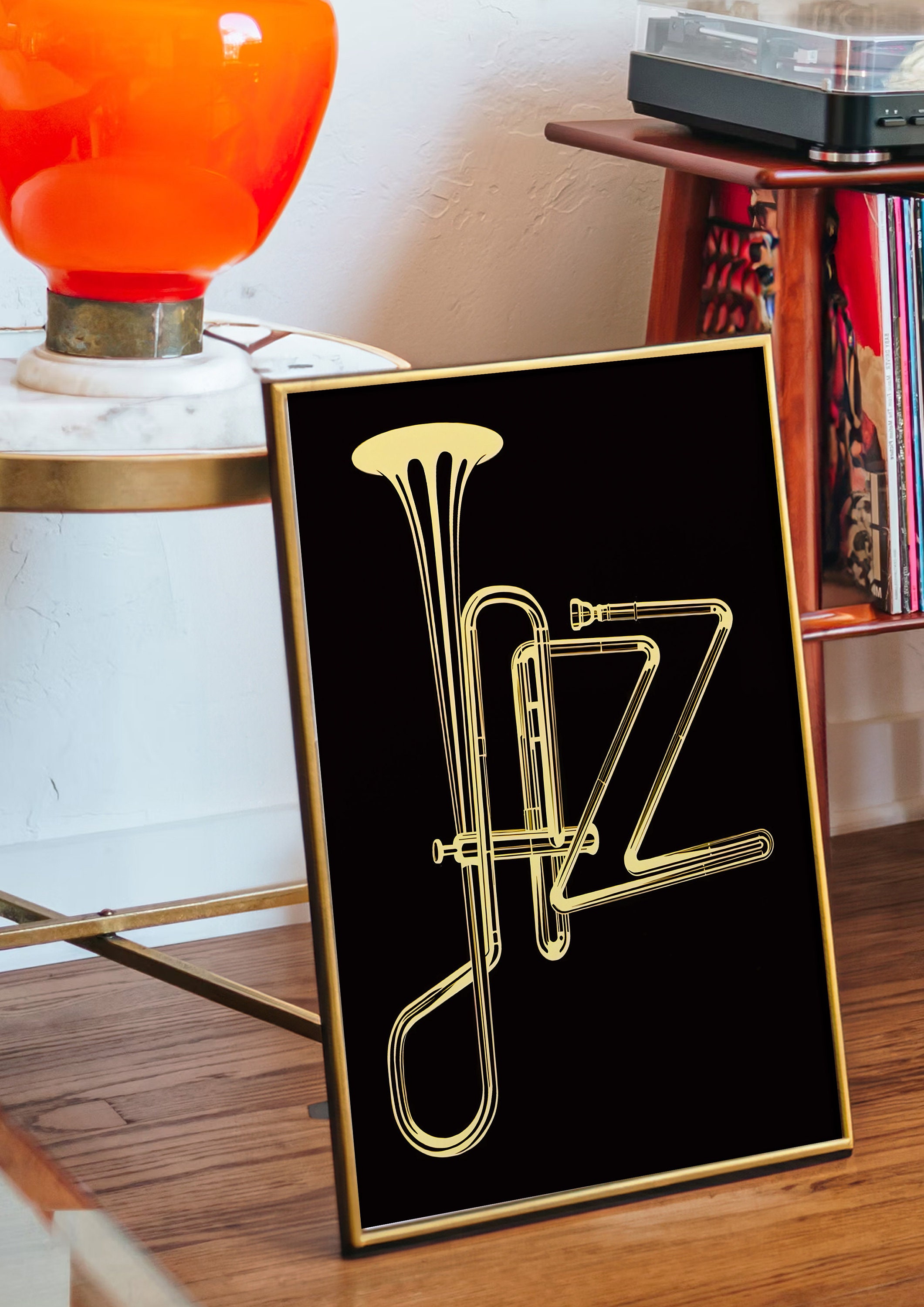 Jazz Poster, Jazz Music Wall Art, Vintage Jazz Band Print, Jazz Club ...