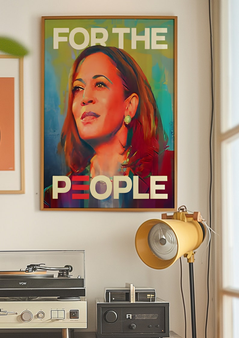 Kamala Harris Poster Svg, President Kamala Harris Art, President Harris ...