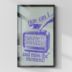 Sza Poster ,snooze Poster, Sza Wall Art, Sza Print, Sza Album Art ...