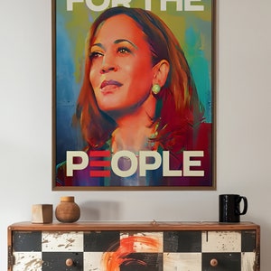 Kamala Harris Poster Svg, President Kamala Harris Art, President Harris ...