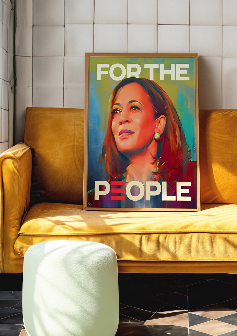 Kamala Harris Poster Svg, President Kamala Harris Art, President Harris ...