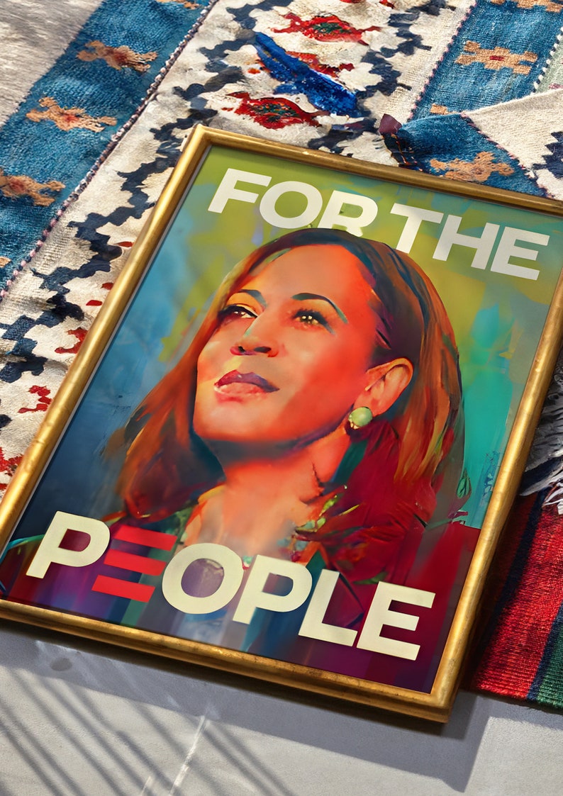 Kamala Harris Poster Svg, President Kamala Harris Art, President Harris ...