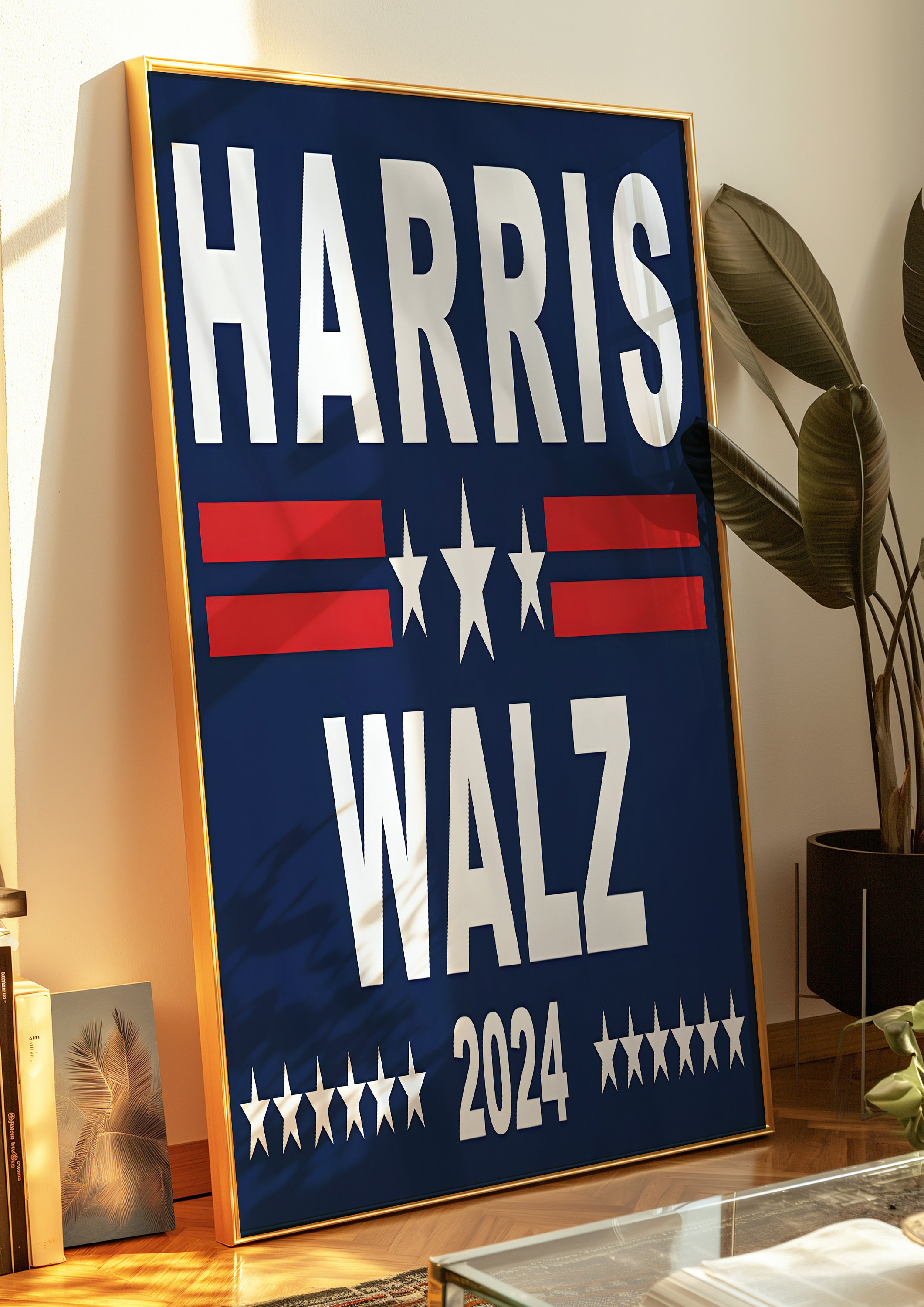 Harris Walz Campaign Sign,kamala Harris Poster,president Harris Poster ...
