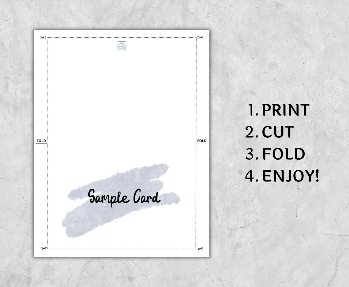 Cute Bunny Birthday Card Printable Birthday Card Funny - Etsy