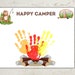 Campfire Handprint Art, Family Handprint Art, Handprint Craft, Happy ...