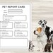 Pet Report Card, Cat Report Card, Dog Report Card, Pet Planner, Pet ...