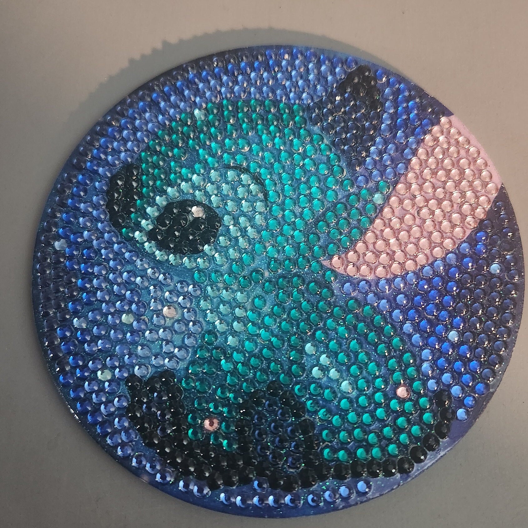 Stitch Diamond Art Completed Coasters - Etsy