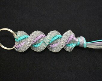 Purple Gimp Keychain - Etsy