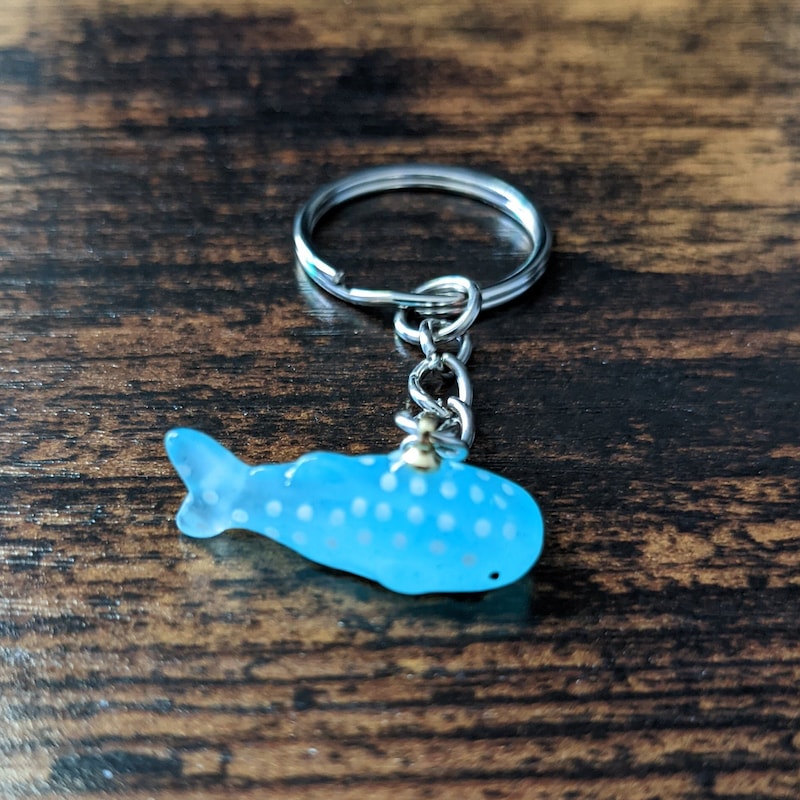Whale Shark Key Chain - Etsy