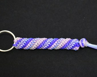 Purple Gimp Keychain - Etsy