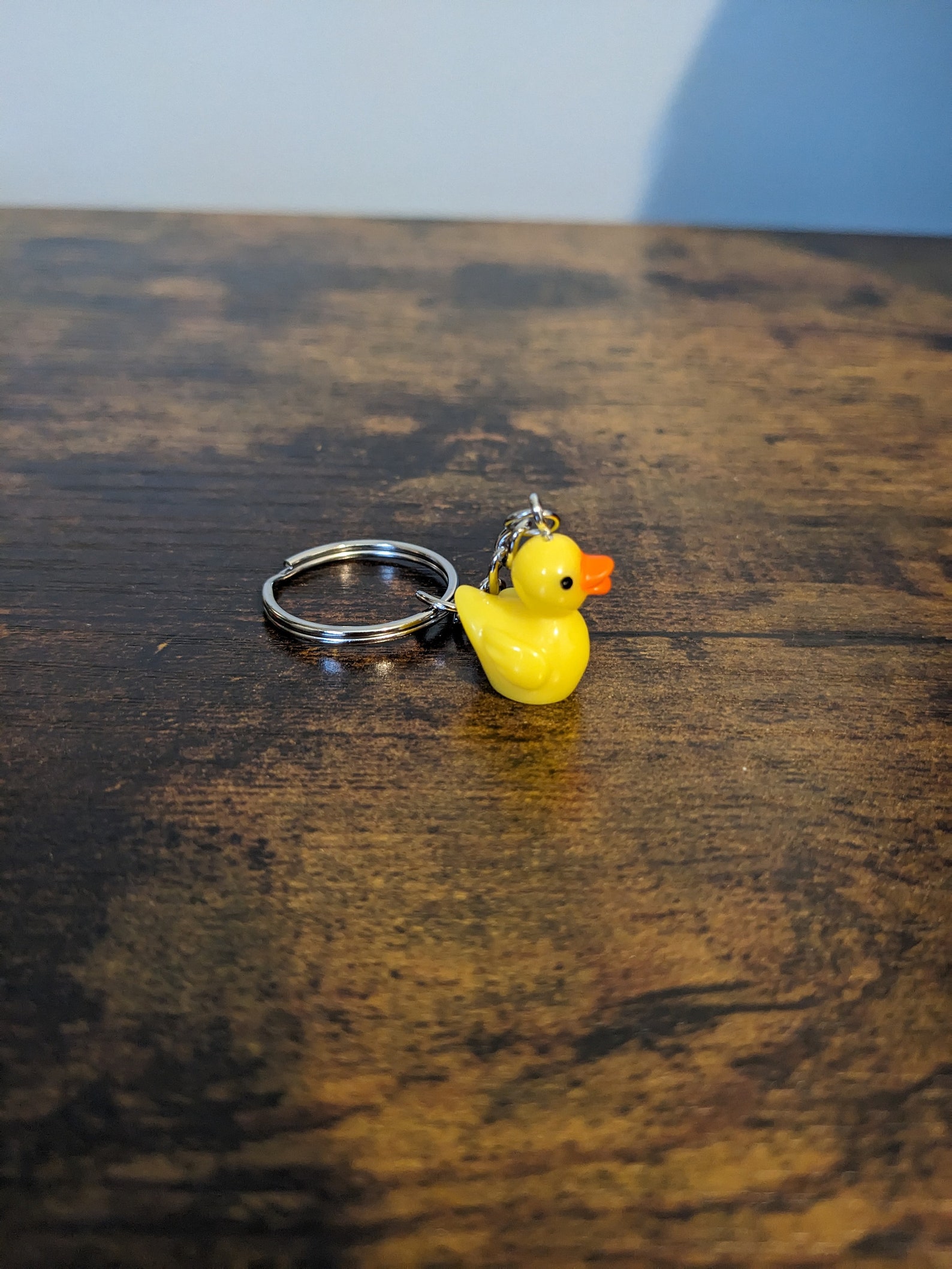 Cute Rubber Duck Keychain | Baby Duckling Keychain | Yellow Duck ...