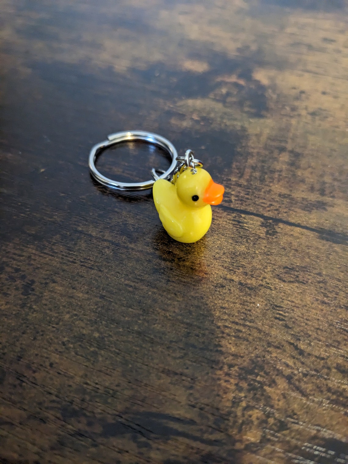 Cute Rubber Duck Keychain | Baby Duckling Keychain | Yellow Duck ...