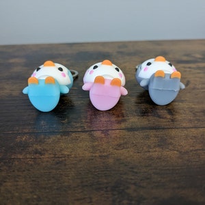 Cute Baby Penguin Keychain | Little Bird Keychain | Figurine Keychain ...