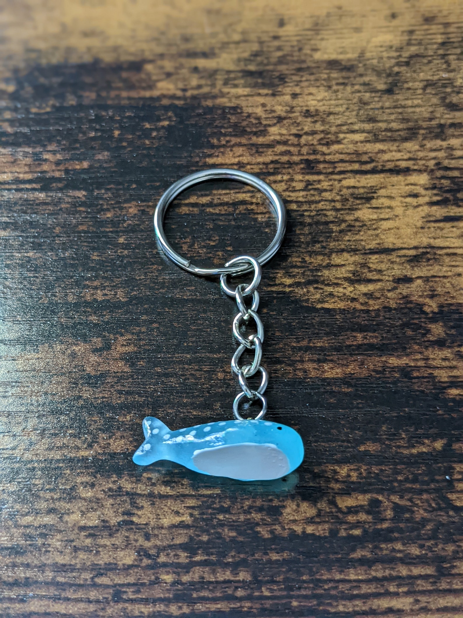 Blue Whale Shark Keychain | Little Whale Keychain | Ocean Animal ...