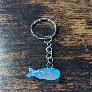 Blue Whale Shark Keychain | Little Whale Keychain | Ocean Animal ...