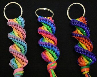 Custom Rexlace Boondoggle Gimp Plastic Lace Keychain You Pick - Etsy
