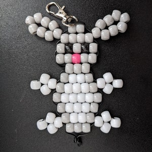 Various Bead Animal Keychains | Bead Pet | Pony Bead Keychain | Plastic ...